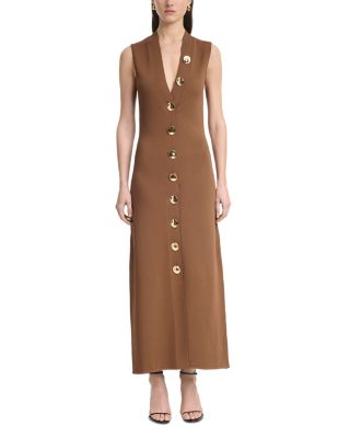 Click here for Altuzarra Axia Button Front Dress prices