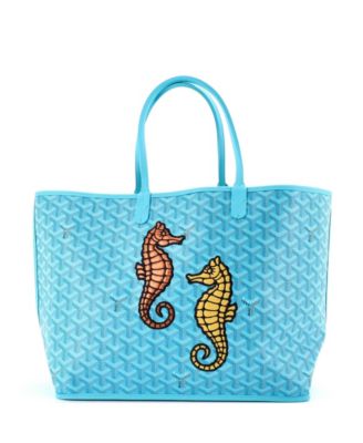Click here for Pre-Owned Goyard Pm Anjou Reversible Tote Printed... prices