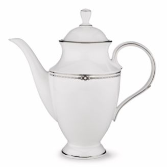 Lenox Pearl Platinum 48oz. Coffee Pot | Bloomingdale's