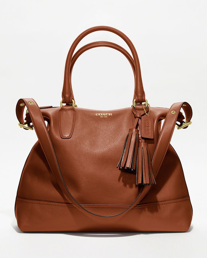 COACH Legacy Leather Rory Satchel | Bloomingdale's