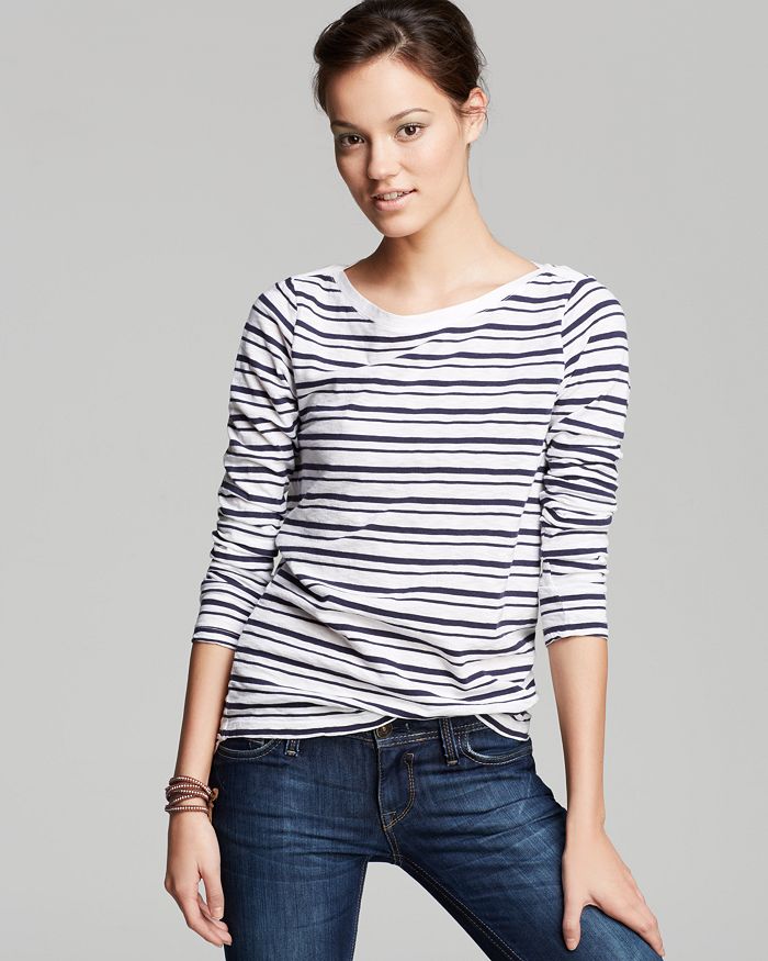 Splendid Tee - Vintage Coastal Stripe | Bloomingdale's