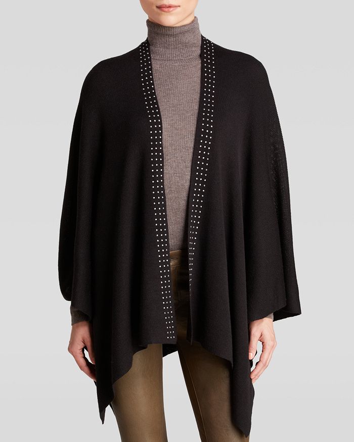 Collection 59 Studded Ruana Wrap | Bloomingdale's