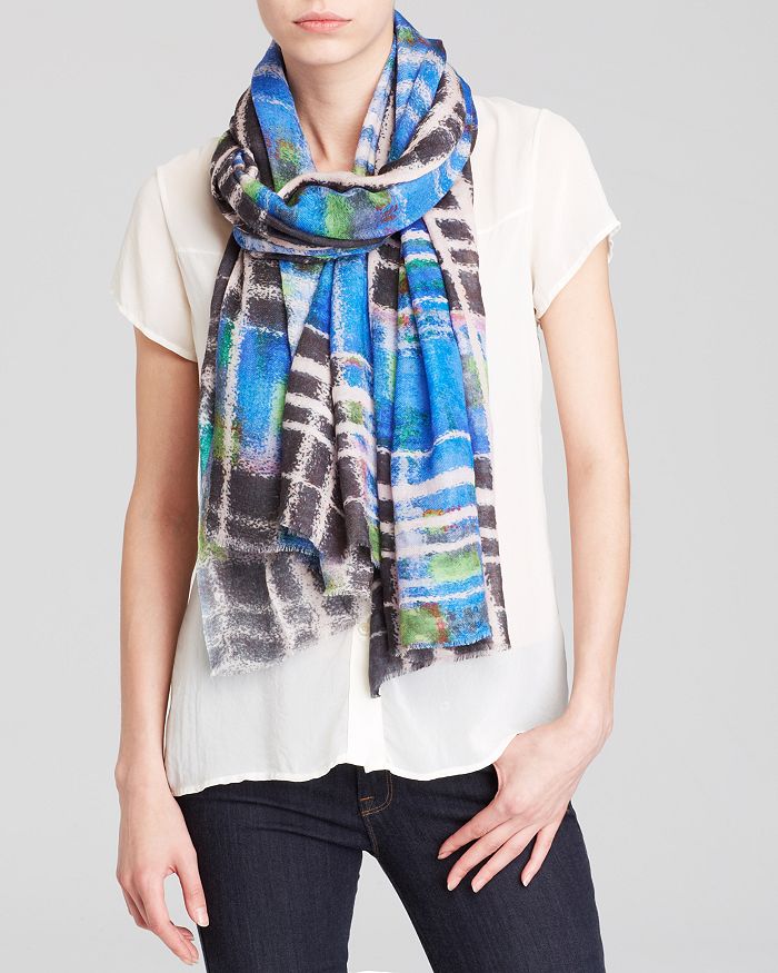 Bindya More Plaids Scarf | Bloomingdale's