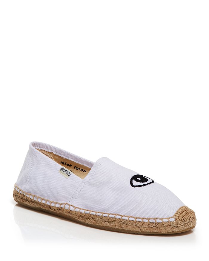 Soludos x Jason Pollan Espadrille Flats - Winks | Bloomingdale's