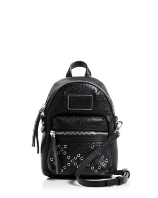 MARC JACOBS MARC BY Domo Biker Grommet Mini Backpack Crossbody ...