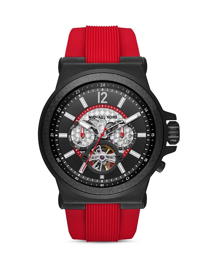 Michael Kors Dylan Automatic Watch, 48mm | Bloomingdale's