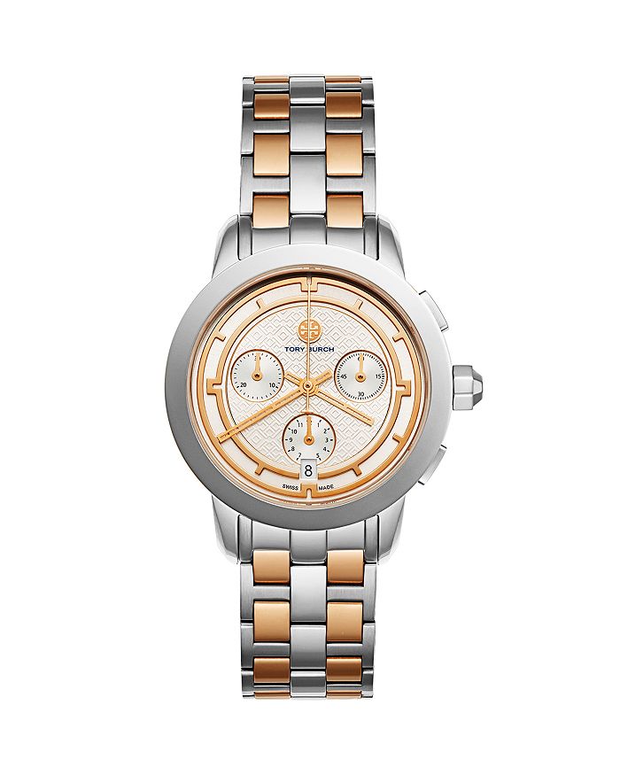 Tory Burch Tory Classic Chronograph Watch, 38mm | Bloomingdale's