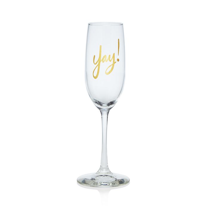 Easy Tiger Yay! Champagne Flute | Bloomingdale's
