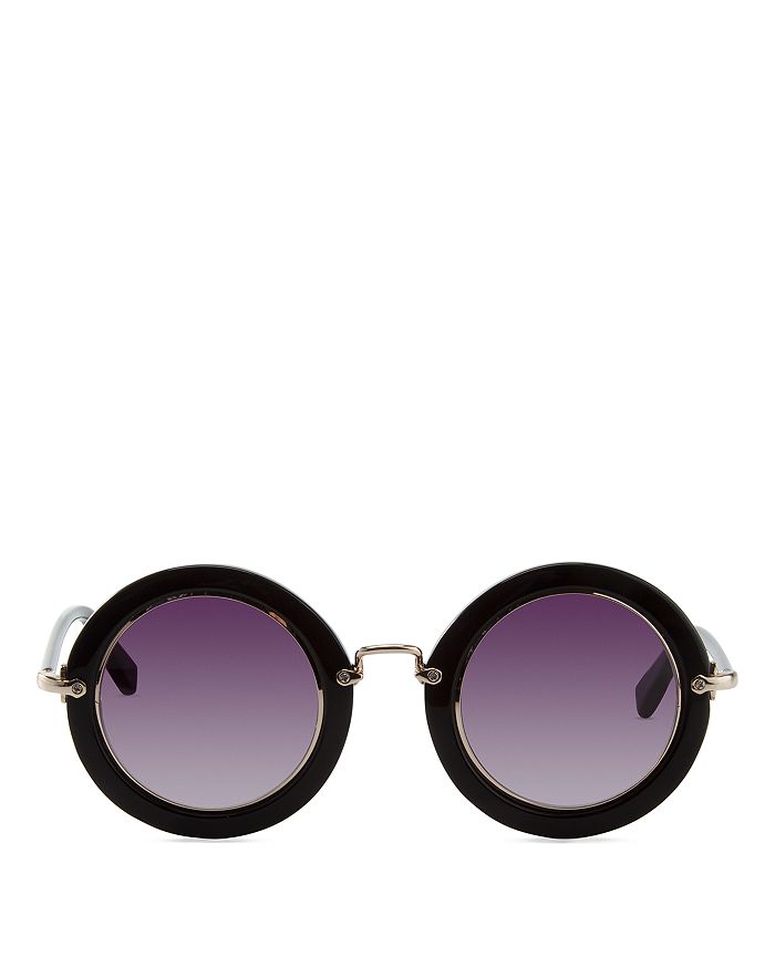 Derek Lam Madison Oversized Round Sunglasses, 46mm - Compare at $375 ...