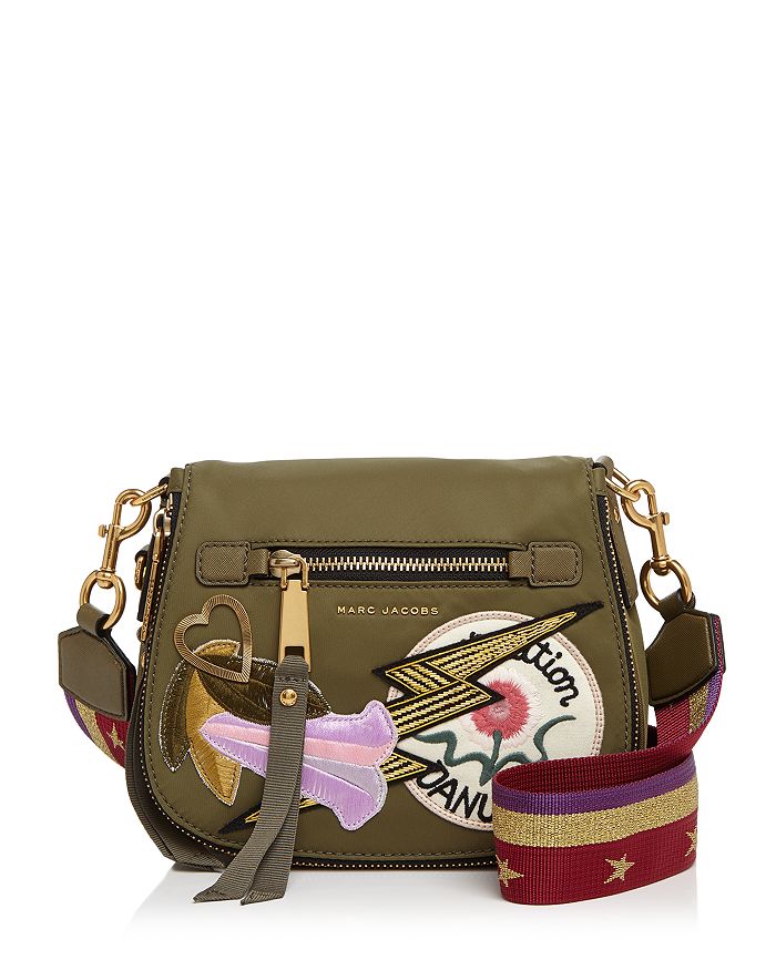 MARC JACOBS Nomad Patchwork Small Saddle Bag | Bloomingdale's