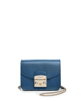 Furla Metropolis Mini Leather Crossbody | Bloomingdale's