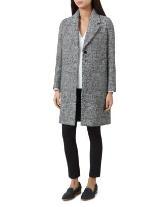 HOBBS LONDON Sabrine Marled Coat | Bloomingdale's