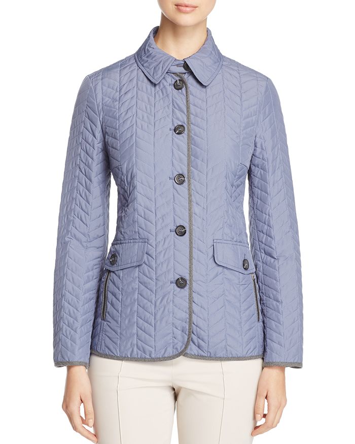 BASLER Chevron Quilted Jacket | Bloomingdale's