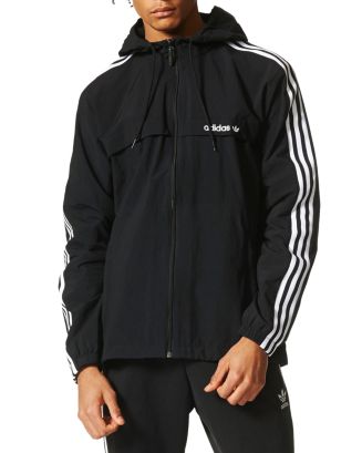 Adidas Originals Hooded Windbreaker | Bloomingdale's