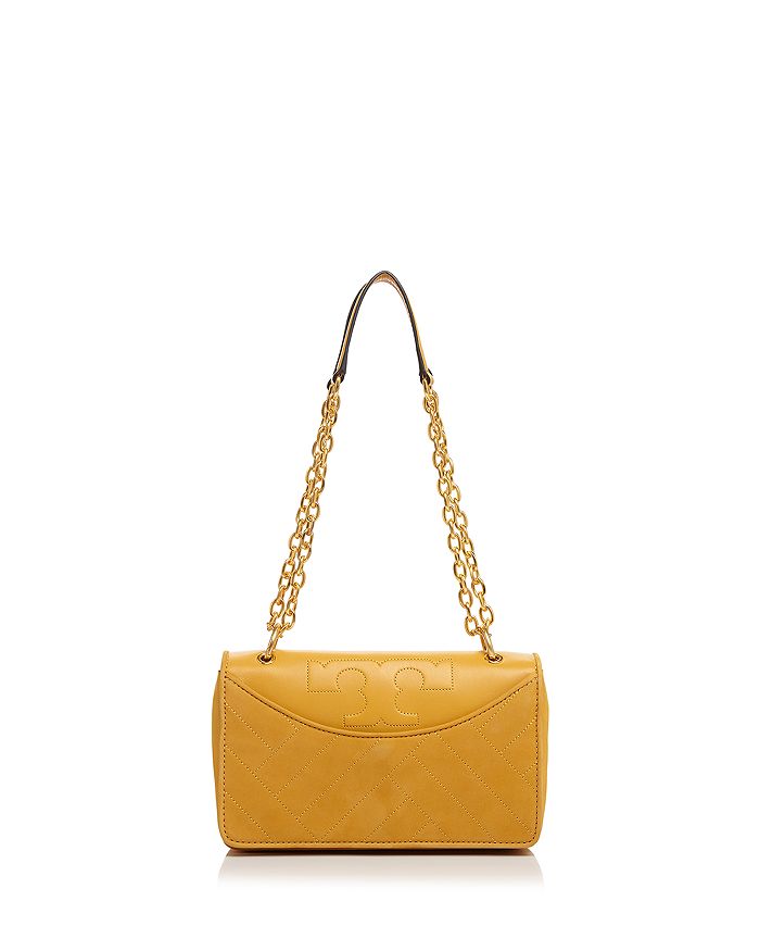 Tory Burch Alexa Suede and Leather Shoulder Bag | Bloomingdale's