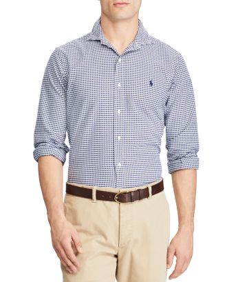 Polo Ralph Lauren Gingham Oxford Classic Fit Button-Down Shirt ...