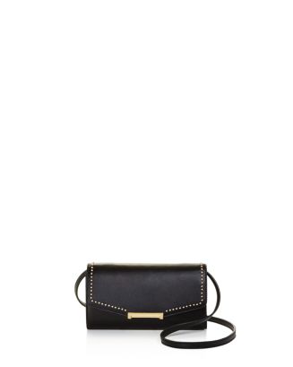 IVANKA TRUMP Mara Studded Leather Wallet Crossbody | Bloomingdale's