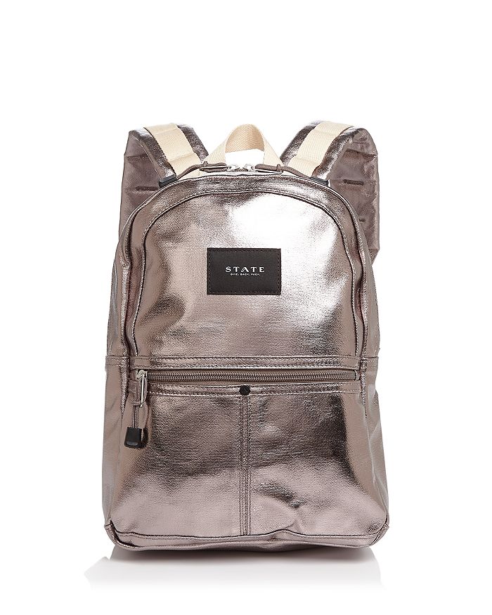 STATE Kane Downtown Metallic Mini Backpack | Bloomingdale's