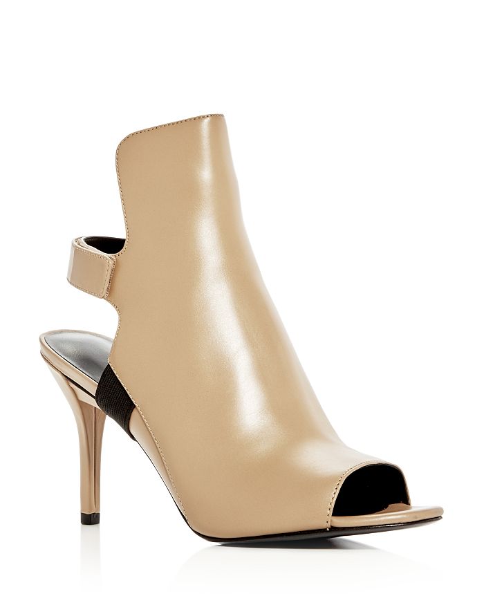 Via Spiga Women's Ida Ope Toe Slingback Booties | Bloomingdale's