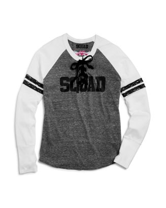 So Nikki... Girls' Lace-Up Squad Tee - Big Kid | Bloomingdale's