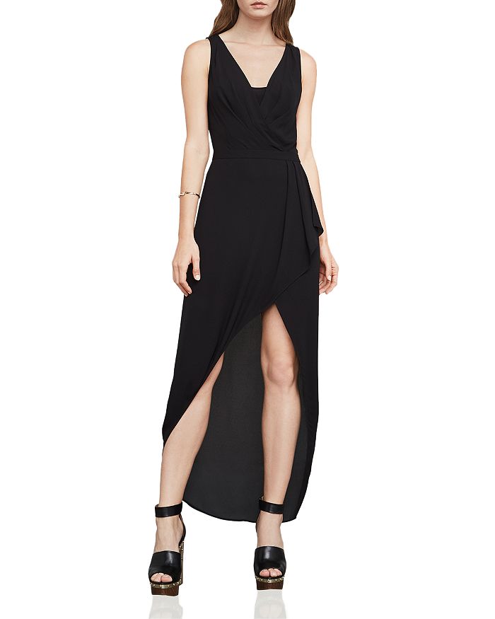 BCBGMAXAZRIA Tobyn Asymmetric Faux-Wrap Dress | Bloomingdale's BCBGMAXAZRIA Tobyn Asymmetric Faux-Wrap Dress | Bloomingdale's