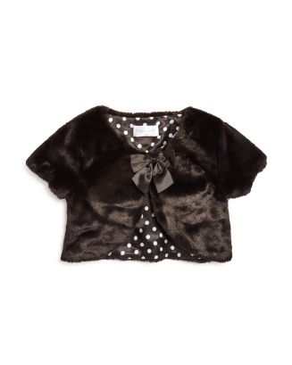 US Angels Girls' Faux-Fur Shrug - Little Kid | Bloomingdale's