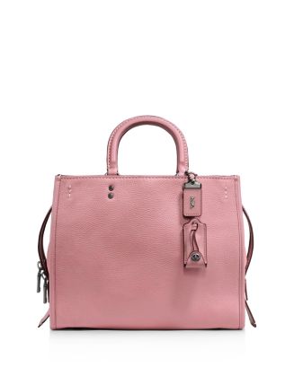 COACH Mixed Leather Rogue Bag | Bloomingdale's