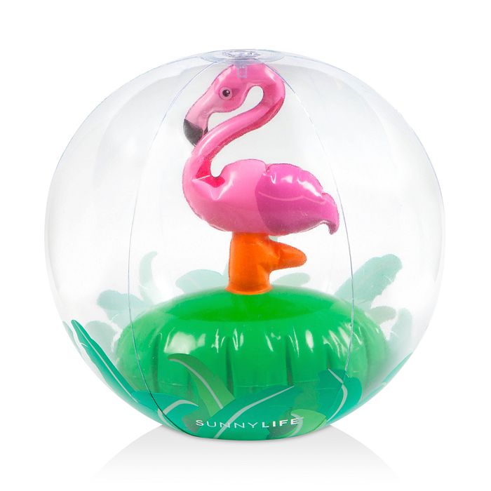 Sunnylife 3D Flamingo Inflatable Beach Ball | Bloomingdale's