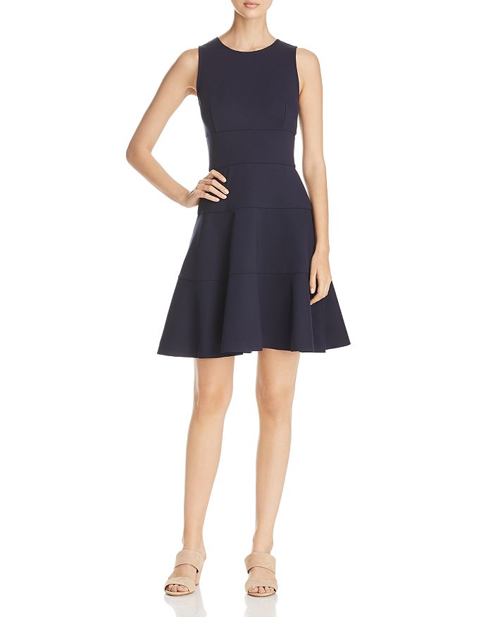Three Dots Seamed Ponte Dress | Bloomingdale's