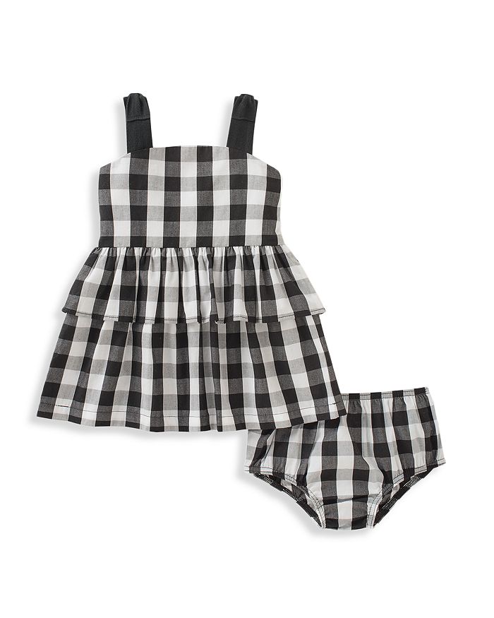 kate spade new york Girls' Gingham Sundress & Bloomers Set - Baby ...