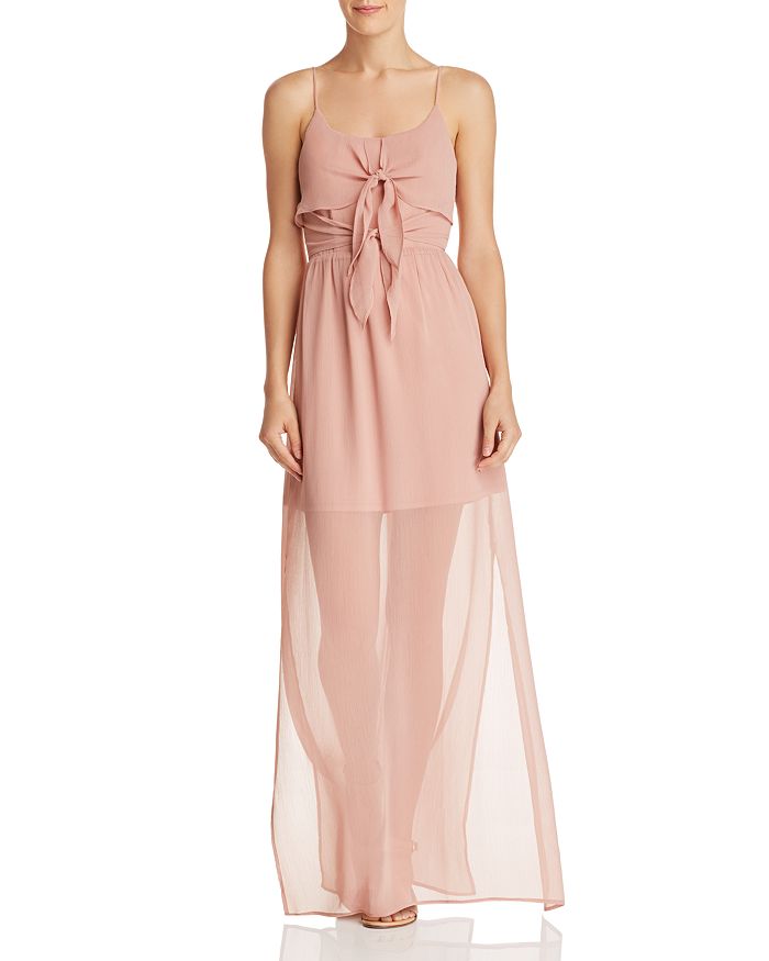 WAYF Charmed Tie-Front Dress - 100% Exclusive | Bloomingdale's