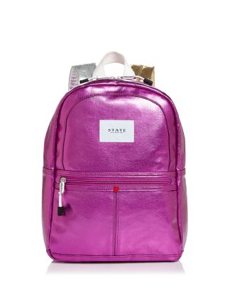 STATE Mini Kane Metallic Backpack | Bloomingdale's