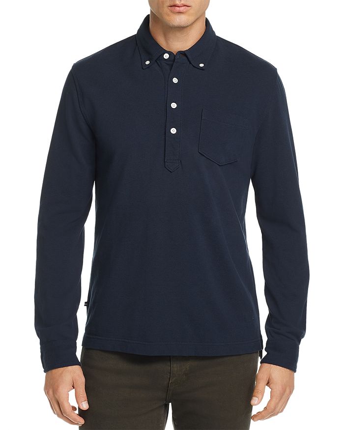 OOBE Charleston Long-Sleeve Button-Down Polo Shirt | Bloomingdale's