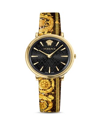 Versace Collection The Tribute Edition Black Watch, 38mm | Bloomingdale's