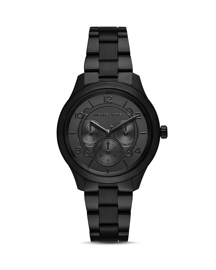 Michael Kors Runway Black Watch, 38mm | Bloomingdale's