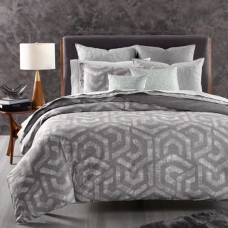 Oake Cascade Duvet Cover, Full/Queen - 100% Exclusive | Bloomingdale's