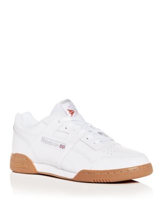 Reebok Men's Workout Plus Leather Low-Top Sneakers | Bloomingdale's