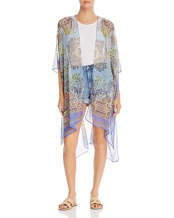 Echo Floral Paisley Ruana | Bloomingdale's