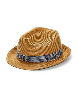 Ted Baker Lemony Straw Trilby Hat | Bloomingdale's
