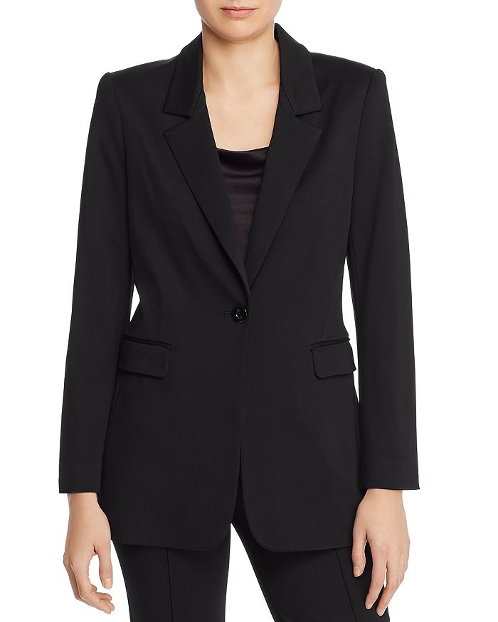 Alice and Olivia Alice + Olivia Macey Long Blazer | Bloomingdale's
