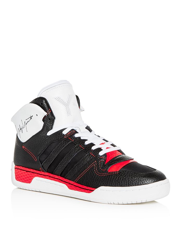 Y-3 Men's Hayworth Leather High-Top Sneakers | Bloomingdale's