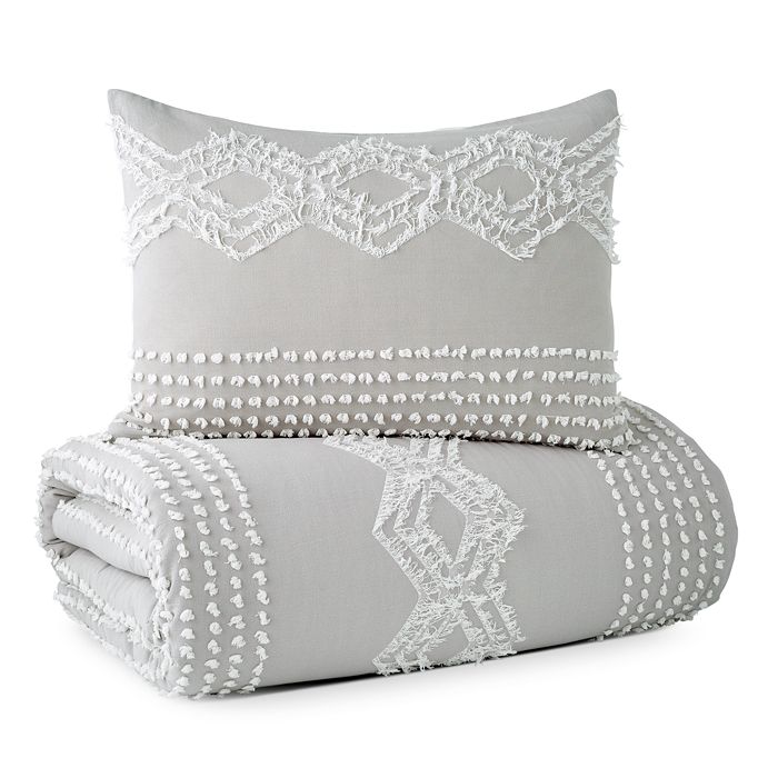 Peri Home Cut Geo Comforter Set, King | Bloomingdale's