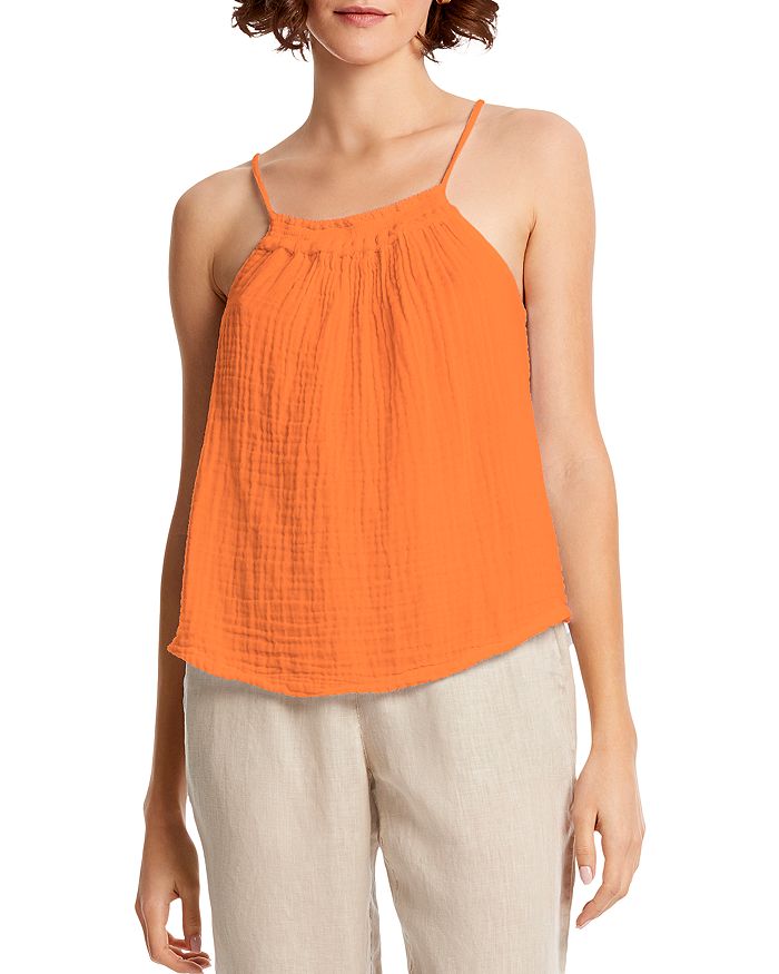 Michael Stars Maxine Smocked Tank | Bloomingdale's