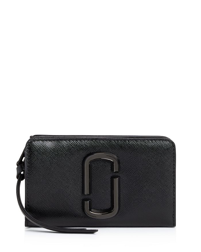 MARC JACOBS Snapshot Compact Leather Wallet | Bloomingdale's
