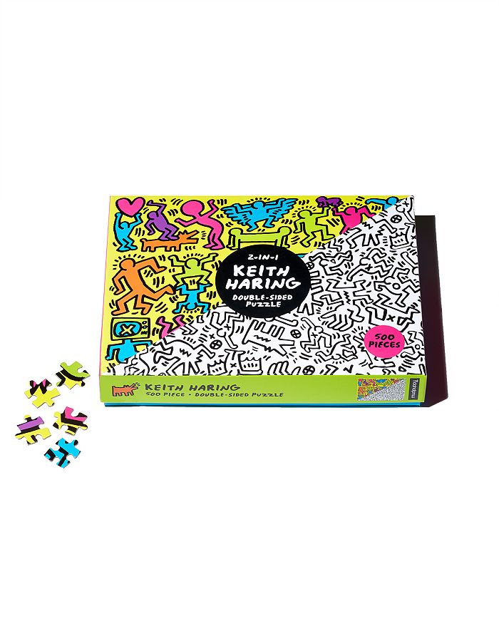 Chronicle Books Keith Haring Double-Sided 500-Piece Puzzle | Bloomingdale's