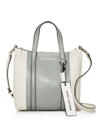 MARC JACOBS The Tag Color-Block Leather Tote | Bloomingdale's