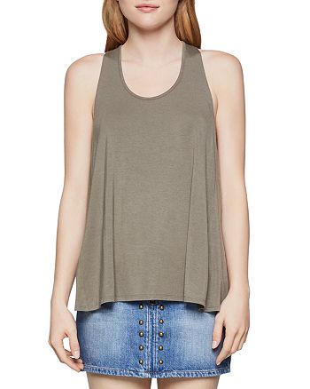 BCBGeneration Crisscross-Back Tank | Bloomingdale's