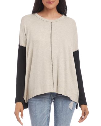 Karen Kane Color-Block Sweater | Bloomingdale's