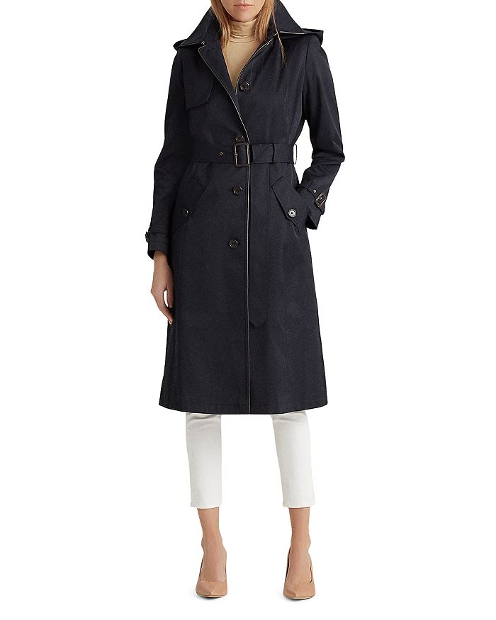 Ralph Lauren Long Trench Coat | Bloomingdale's