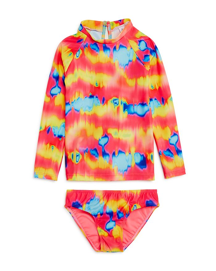 Peixoto Girls' Printed Rash Guard Set - Little Kid, Big Kid ...
